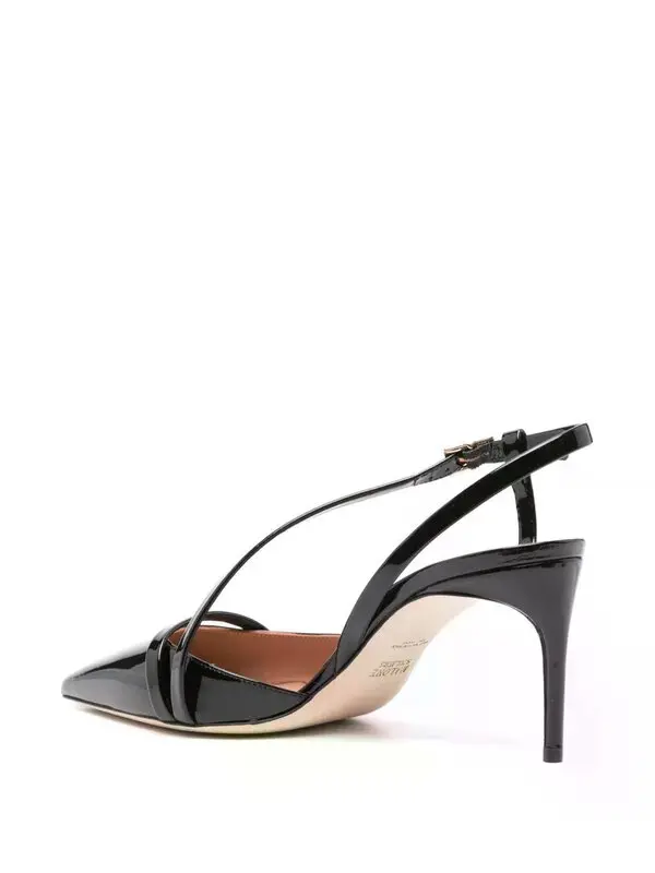 MALONE SOULIERS Valeria 70mm Pumps - Black