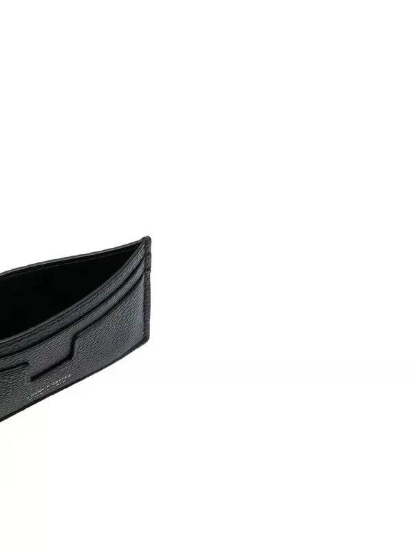 TOM FORD Logo-print Leather Cardholder - Black