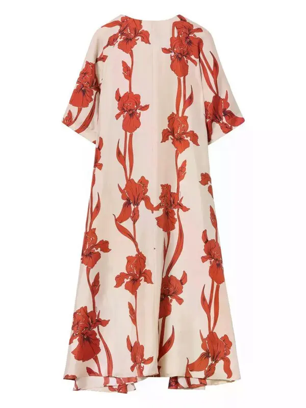 La DoubleJ Floral-print Midi Dress