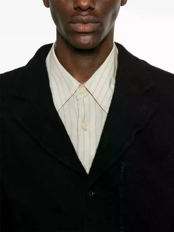 Comme Des Garçons Single-breasted Blazer
