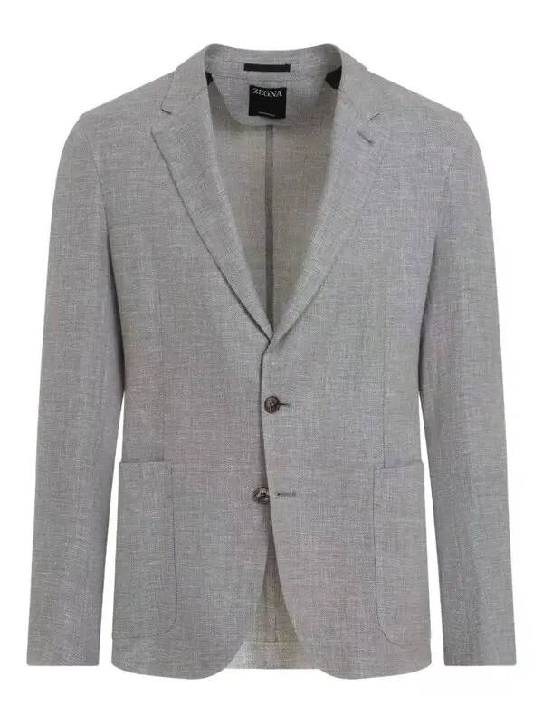 Zegna Linen Blazer - Grey