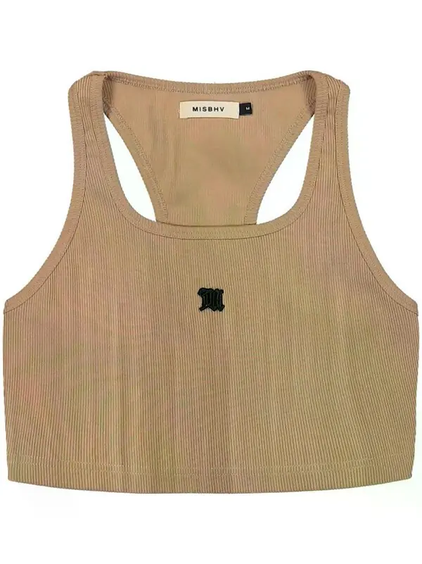 MISBHV Cropped M-patch Tank Top