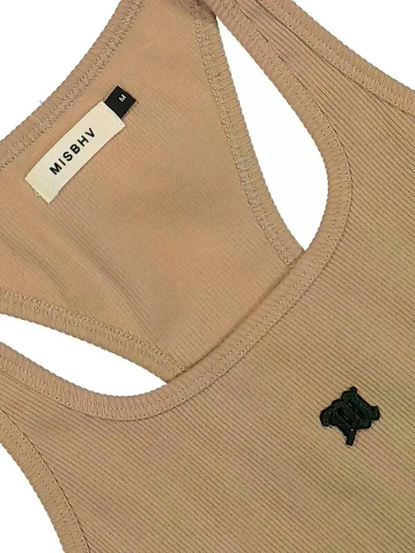 MISBHV Cropped M-patch Tank Top