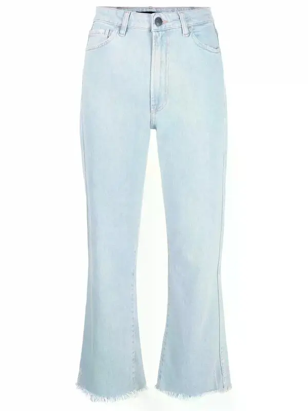 3x1 Emma Cropped Flared Jeans