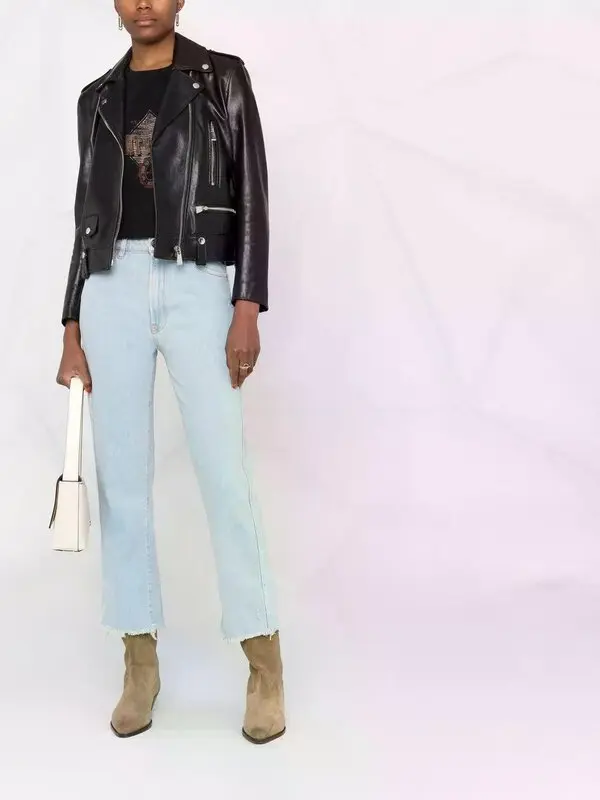 3x1 Emma Cropped Flared Jeans