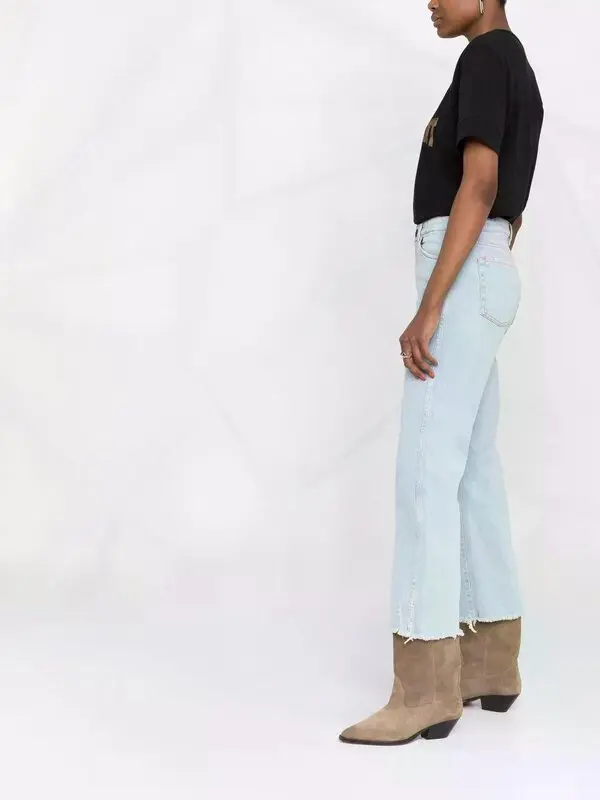 3x1 Emma Cropped Flared Jeans