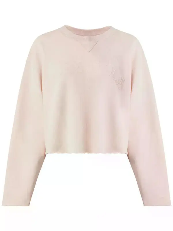 MAISON MARGIELA Logo-appliqué Cotton Sweatshirt