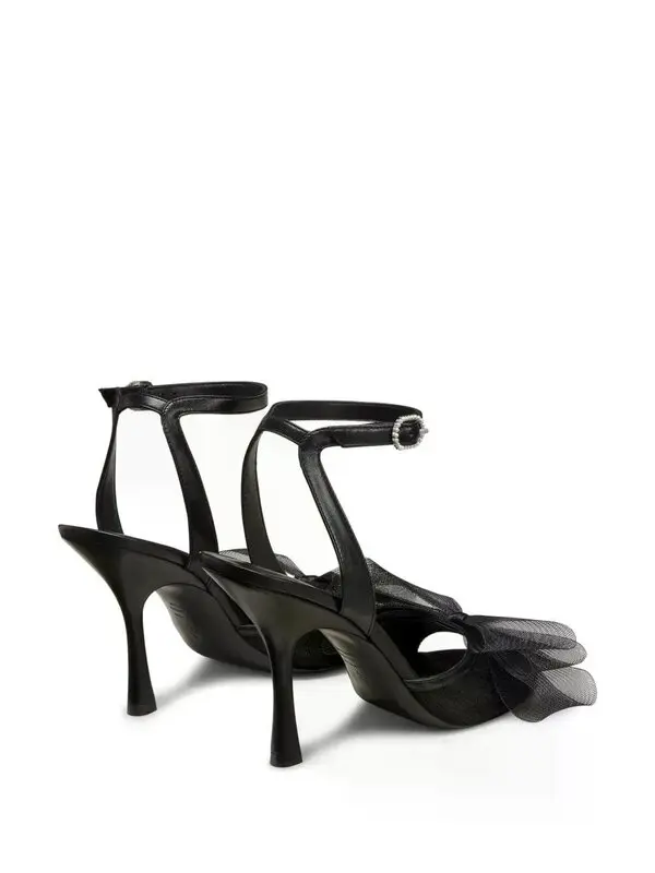 STUART WEITZMAN 100mm Blushing Bow Sandals