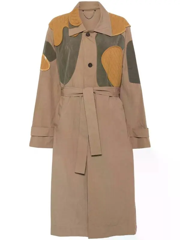 CRAIG GREEN Patch-detail Trench Coat