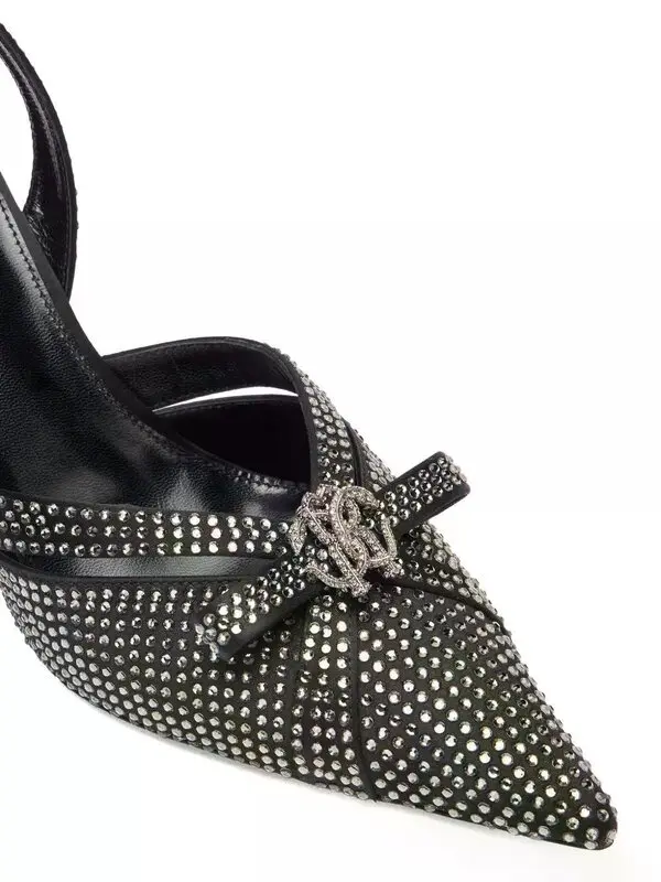 Roberto Cavalli Embellished Slingback Pumps