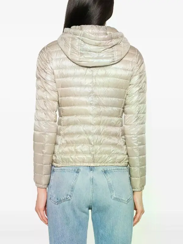 Herno Angela Quilted Puffer Jacket - Neutrals