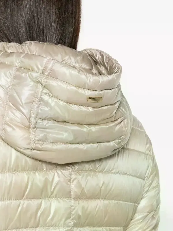 Herno Angela Quilted Puffer Jacket - Neutrals