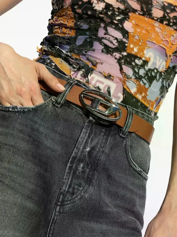 DIESEL® B-1dr Leather Belt