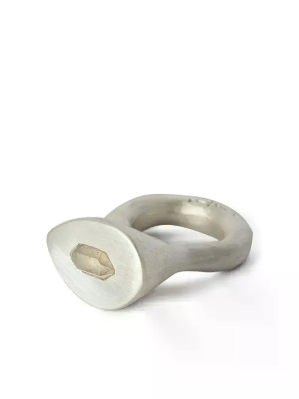 PARTS OF FOUR Tall Roman Ring - Silver