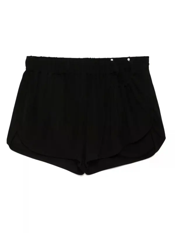 Christopher Esber Ruched Boxer Shorts - Black
