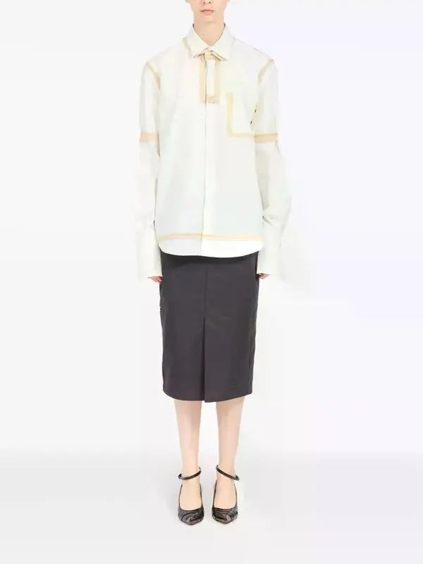 MAISON MARGIELA Long-sleeve Cotton Shirt