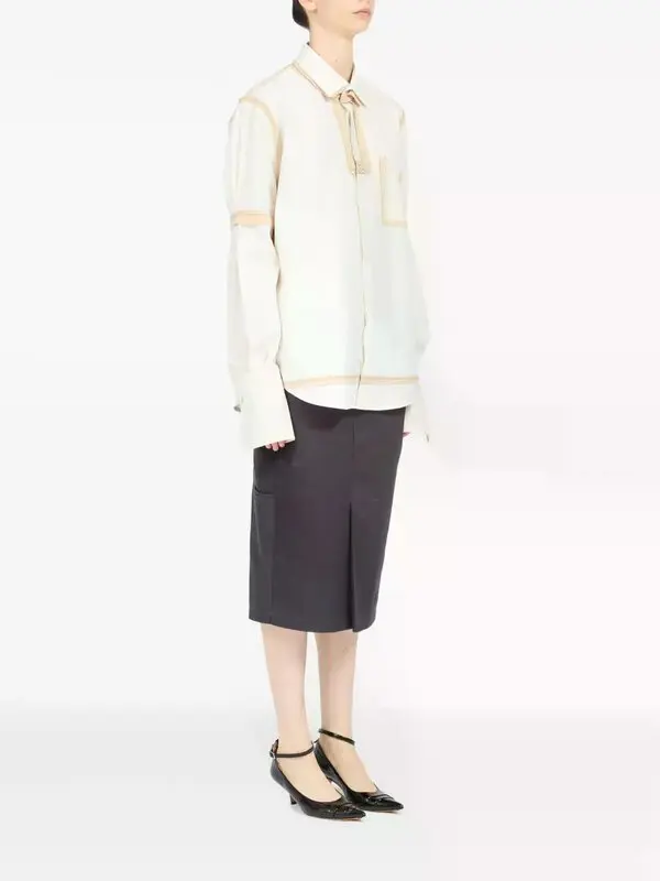 MAISON MARGIELA Long-sleeve Cotton Shirt