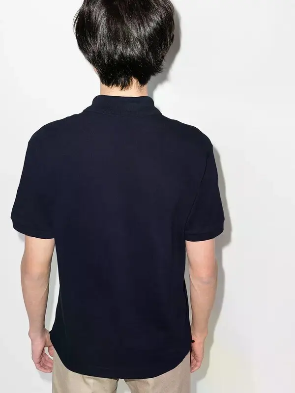 Lacoste Logo-patch Polo Shirt - Blue