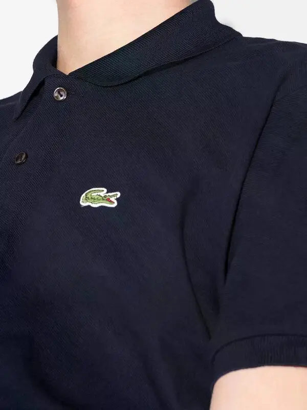 Lacoste Logo-patch Polo Shirt - Blue