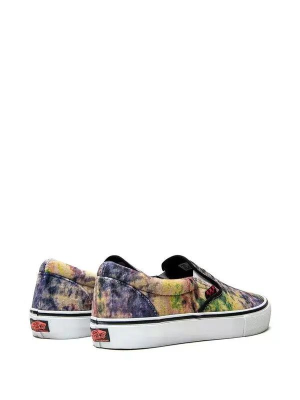 VANS Skate Slip-on Multicolor Tie-dye Sneakers - Black