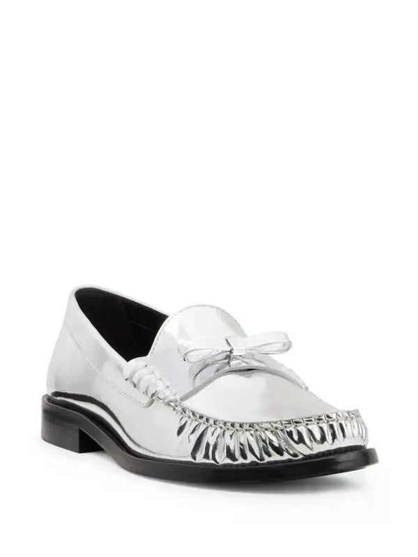 STUART WEITZMAN Lottie Bow Loafers