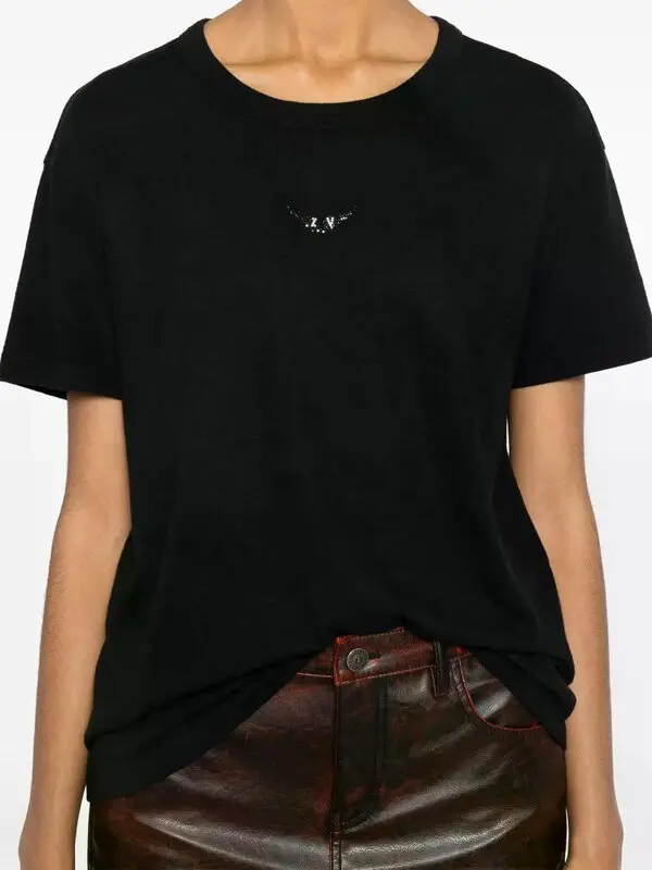 Zadig&Voltaire Marta Wings Appliqué T-shirt