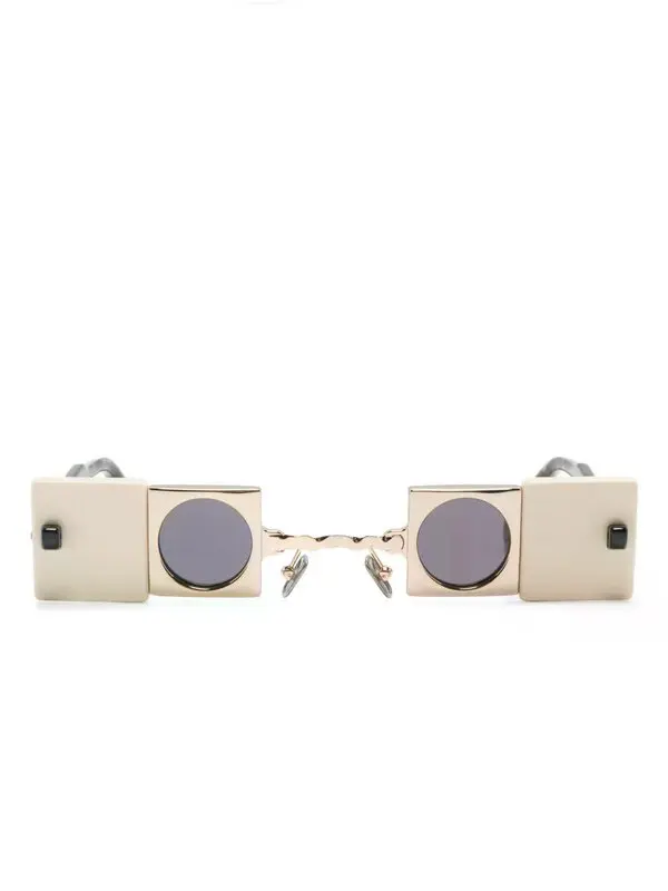 KUBORAUM Geometric Frame Sunglasses - Neutrals