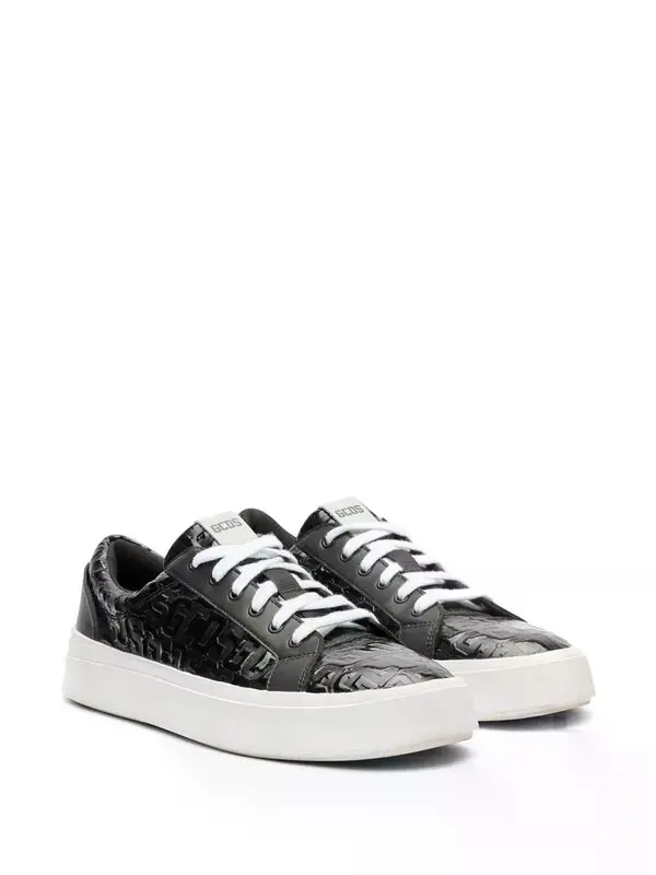 Gcds Patent Monogram Sneakers