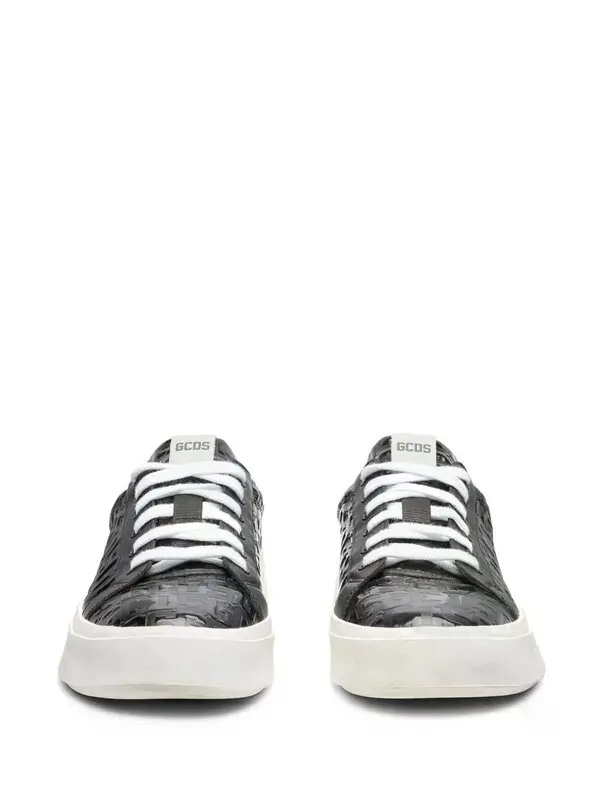 Gcds Patent Monogram Sneakers