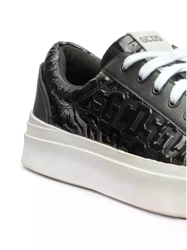 Gcds Patent Monogram Sneakers