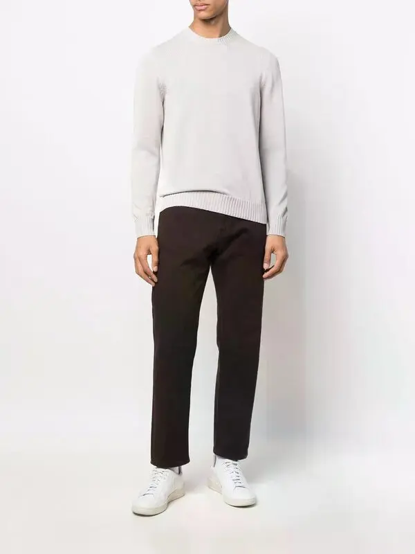 DRUMOHR Round-neck Jumper - Grey