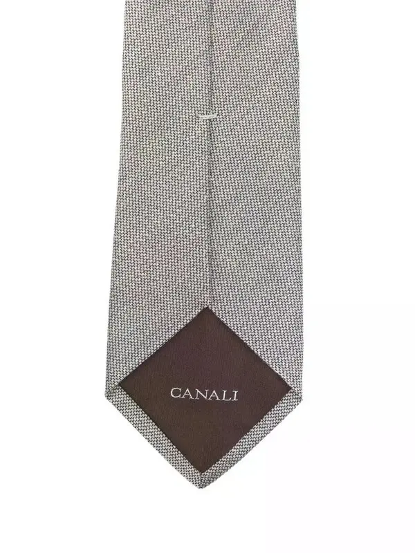 Canali Interlock Twill Tie
