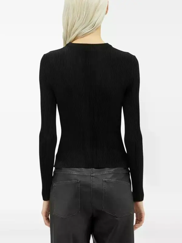 MSGM Cut-out Knitted Top