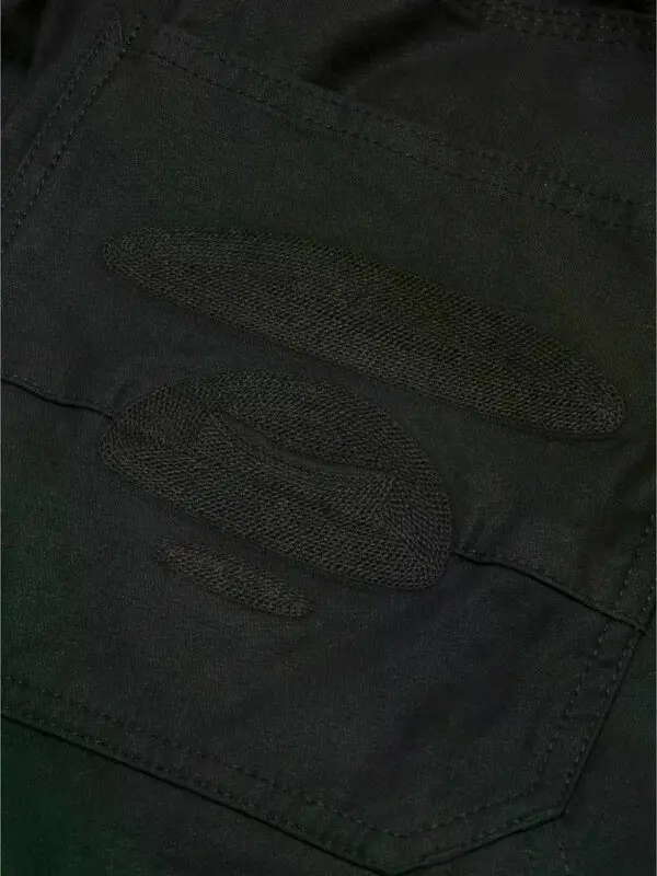 AAPE BY *A BATHING APE Logo-patch Trousers