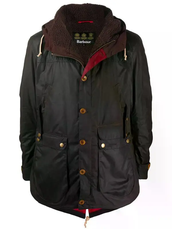 Barbour Game Waxed Parka Jacket