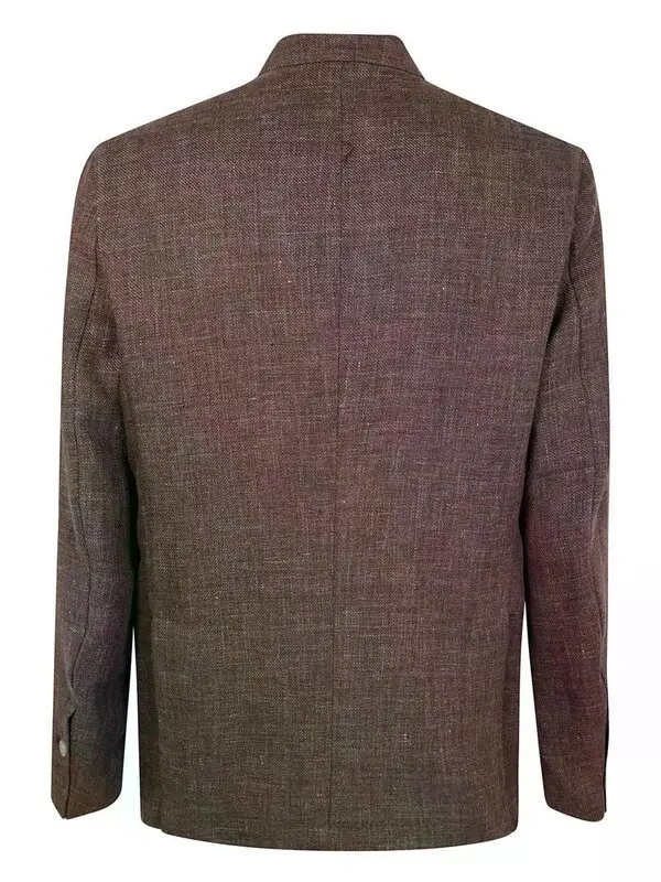 BARBA NAPOLI Single-breasted Blazer - Brown