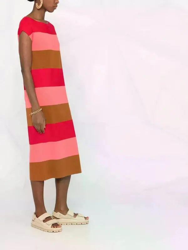 Woolrich Mid-length Striped Dress - Red