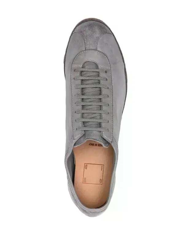 Guidi Lace-up Leather Sneakers