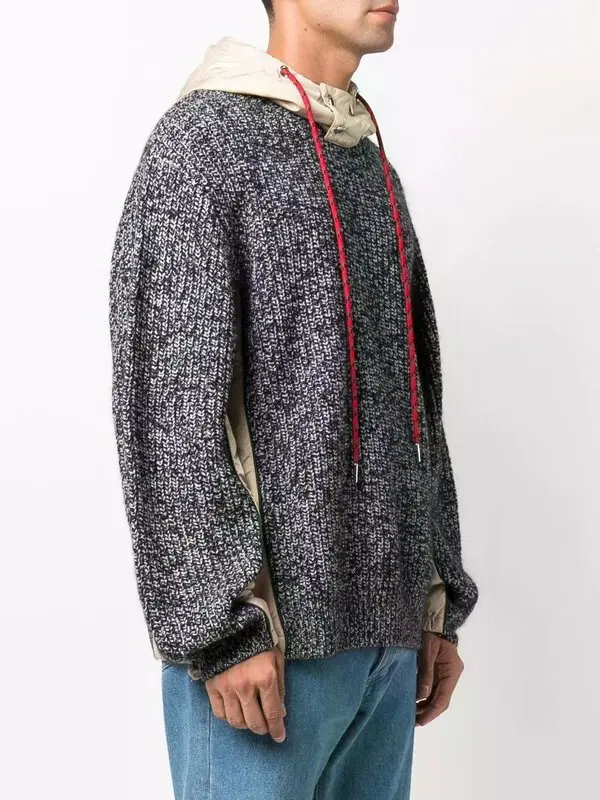 Moncler Logo-patch Multi-panel Jumper
