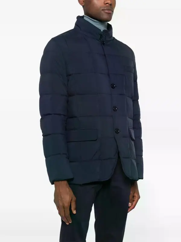 FAY Quilted Jacket - Blue