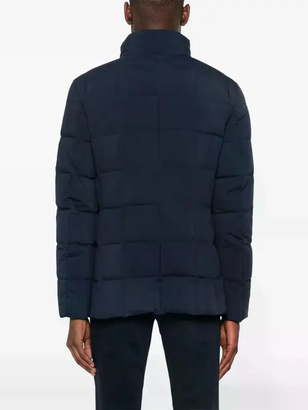 FAY Quilted Jacket - Blue