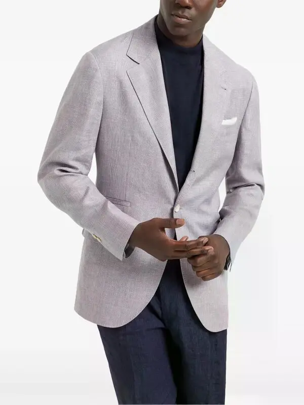 Brunello Cucinelli Prince Of Wales Check Blazer