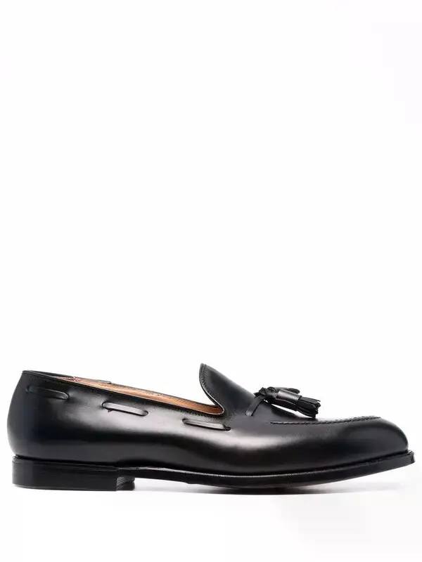 Crockett & Jones Cavendish Tassel Detail Loafers