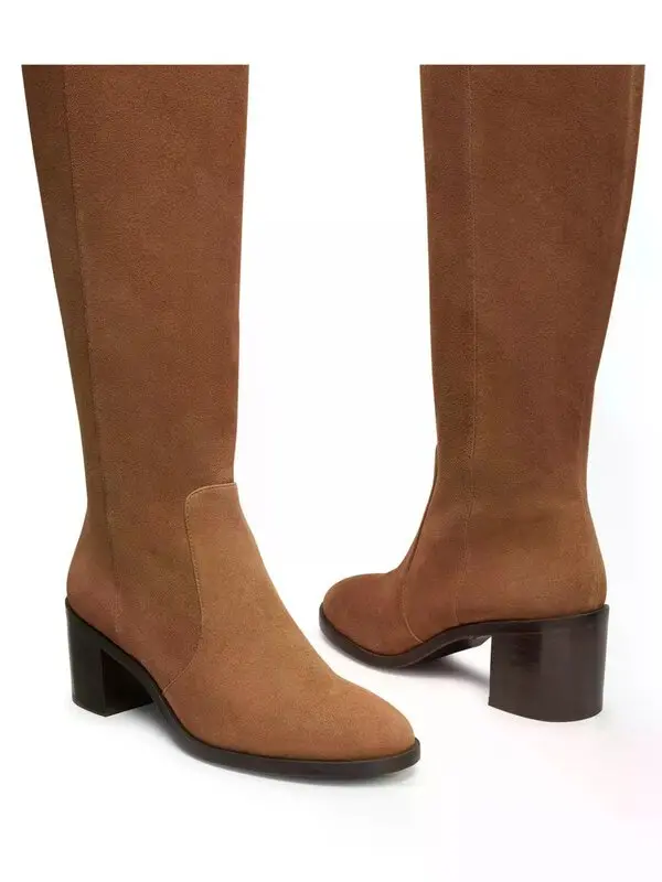 STUART WEITZMAN 60mm Esme Zip-up Boots