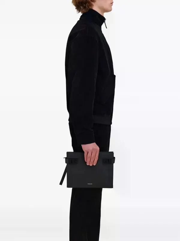 FERRAGAMO Gancini Buckle Clutch Bag