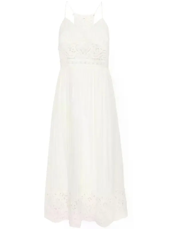TWINSET Crochet-detailing Dress - Neutrals