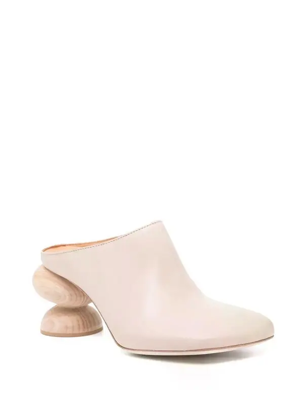 UMA WANG Stone Mules - Neutrals