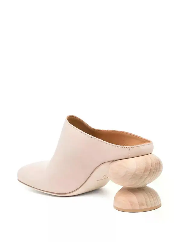 UMA WANG Stone Mules - Neutrals