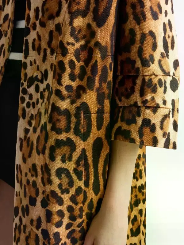 Prada Animal-print Coat