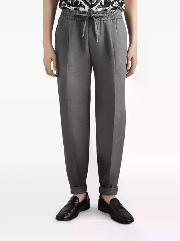 Dolce & Gabbana Linen Tapered Trousers